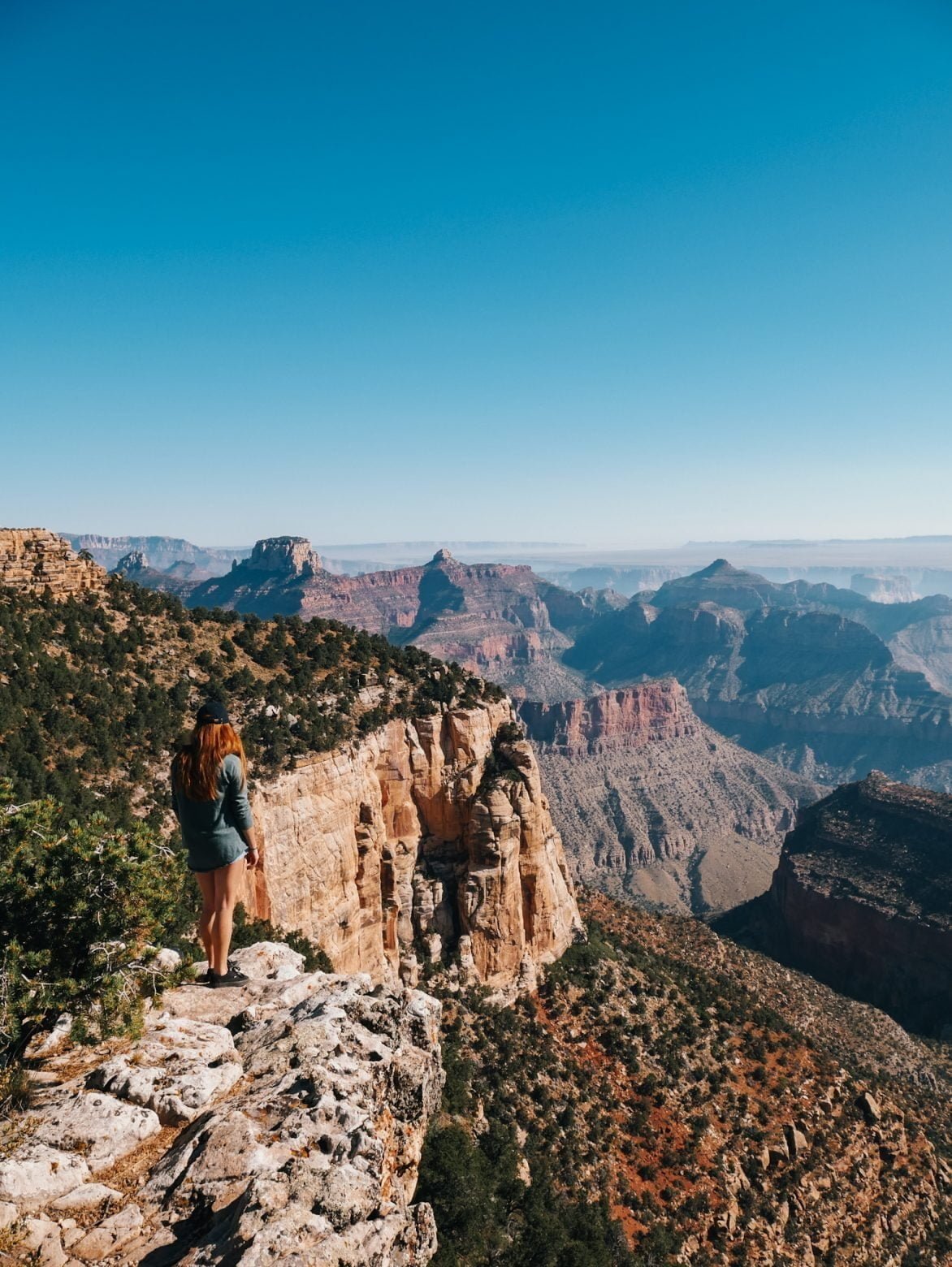 Hiking to Cape Final on the North Rim - Compasses & Quests