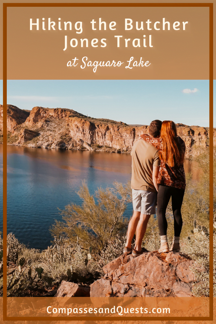 Hiking the Butcher Jones Trail at Saguaro Lake - Compasses & Quests