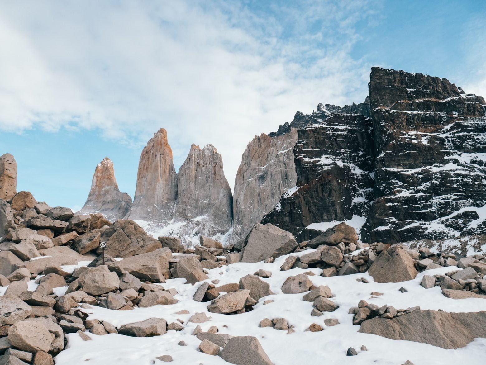 Visiting Torres del Paine in the Winter - Compasses & Quests