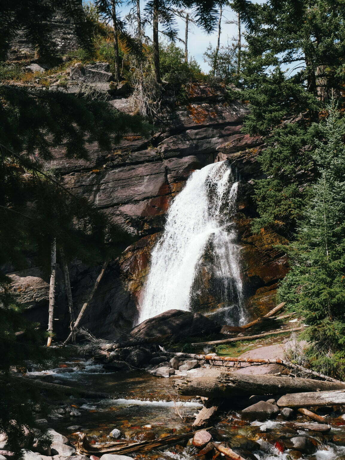Hiking to Virginia Falls – Glacier National Park - Compasses & Quests