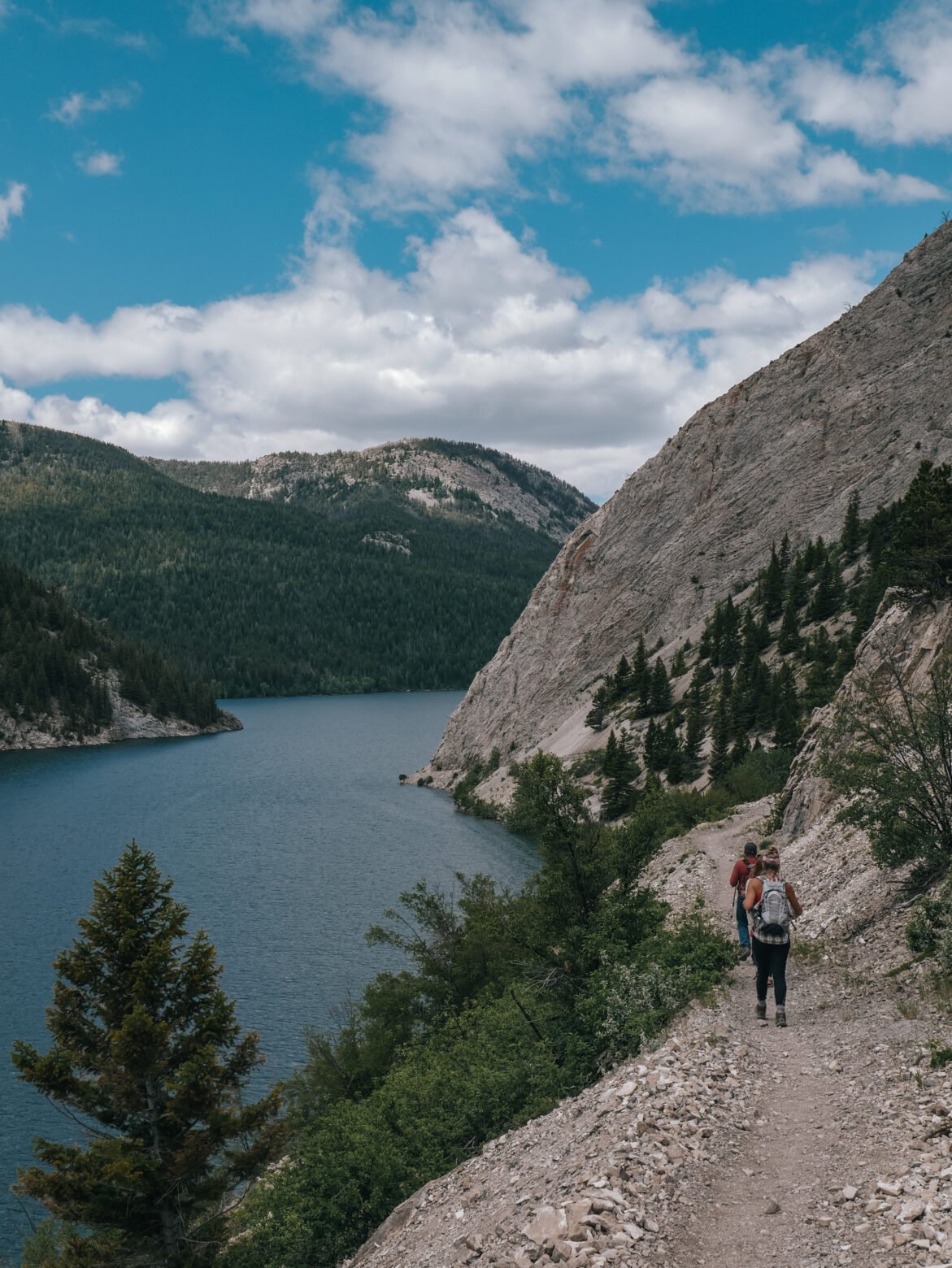 Visiting Gibson Reservoir - Montana - Compasses & Quests