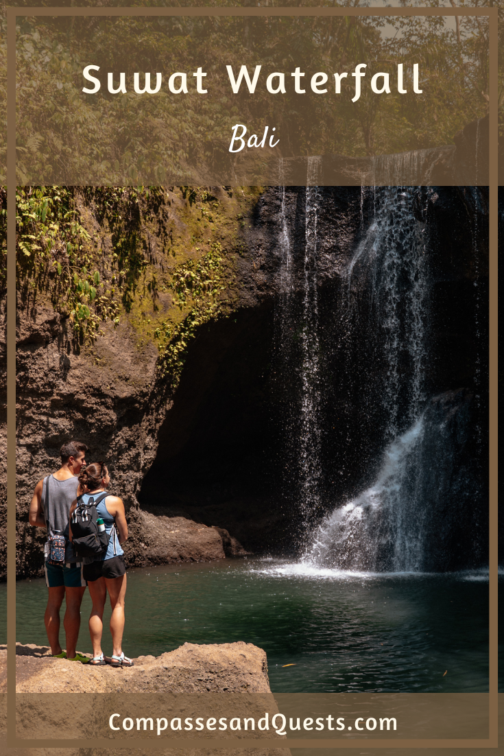 Visiting Suwat Waterfall - Bali - Compasses & Quests